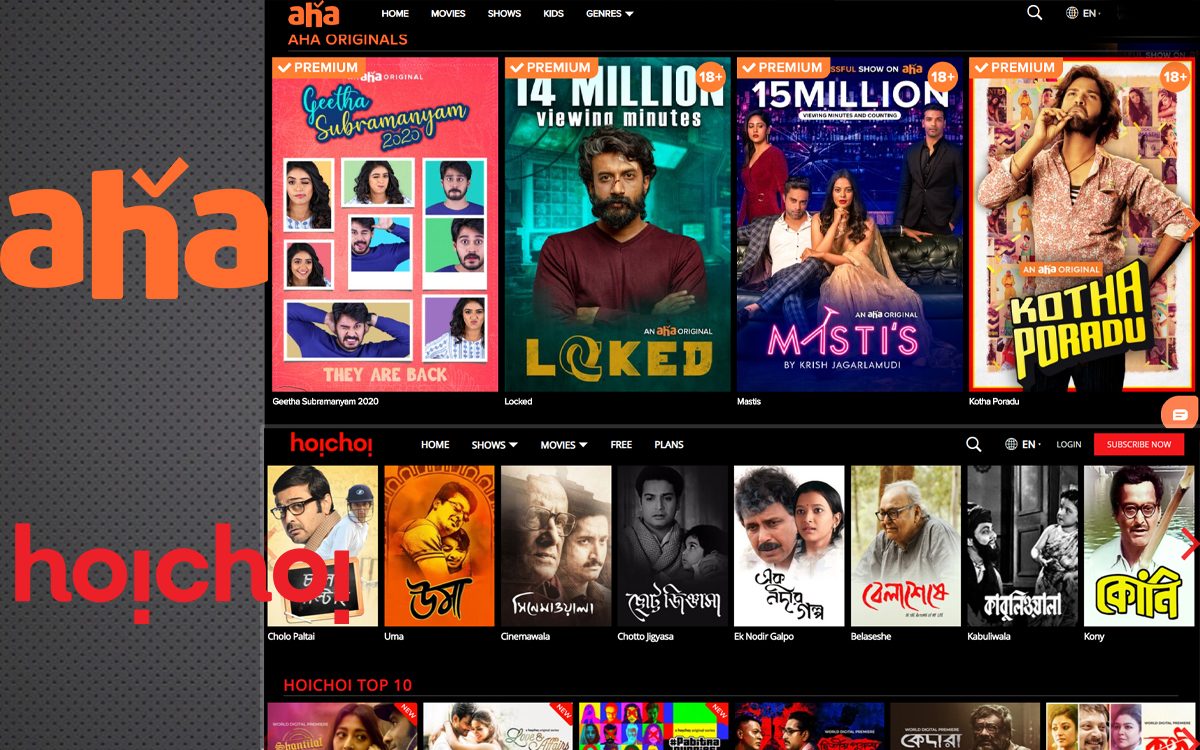 Regional OTT Platforms HoiChoi & Aha Video Have To Bleed For Content?