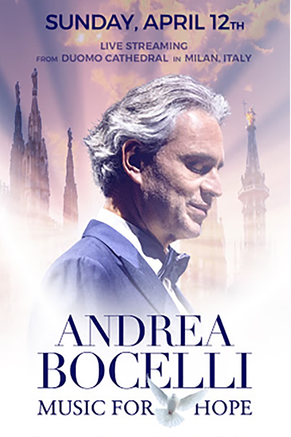 Andrea Bocelli: Music For Hope - Live From Duomo di Milano Movie ...