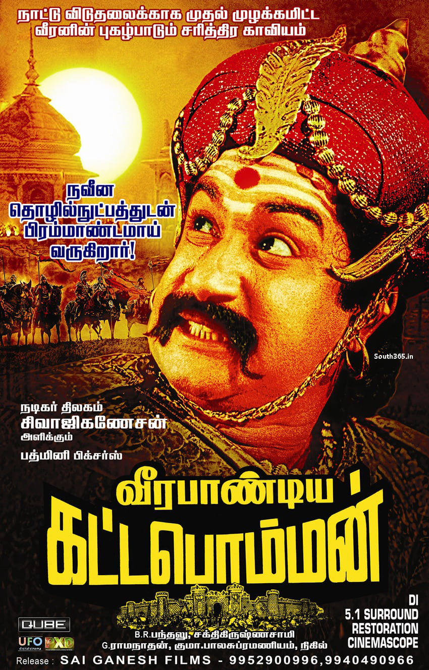Veerapandiya Kattabomman Tamil Movie Streaming Online Watch