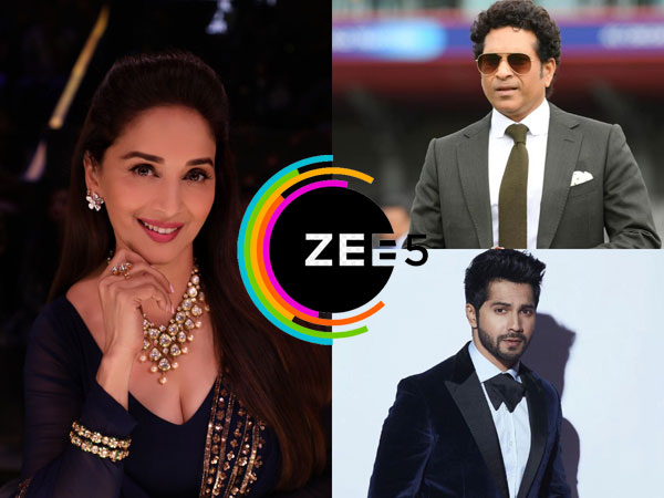 Zee5 Ties Up With Global Citizen Sachin Madhuri Varun On Board 9452
