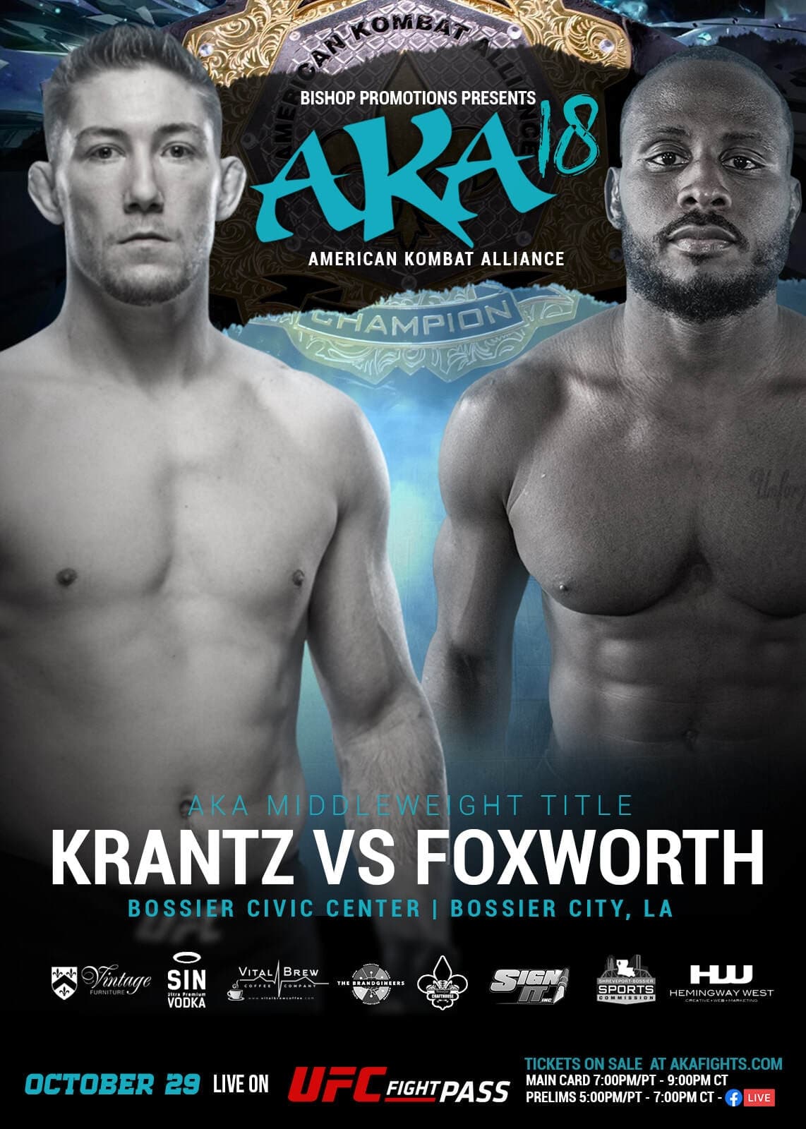 American Kombat Alliance 18 Movie Streaming Online Watch