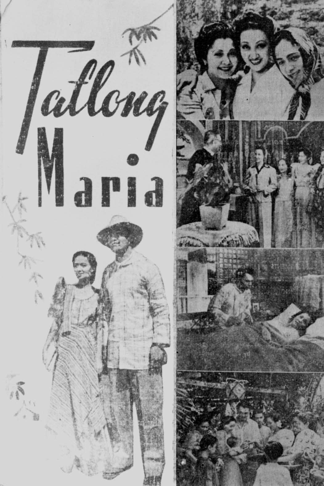 Tatlong Maria Tagalog Movie Streaming Online Watch