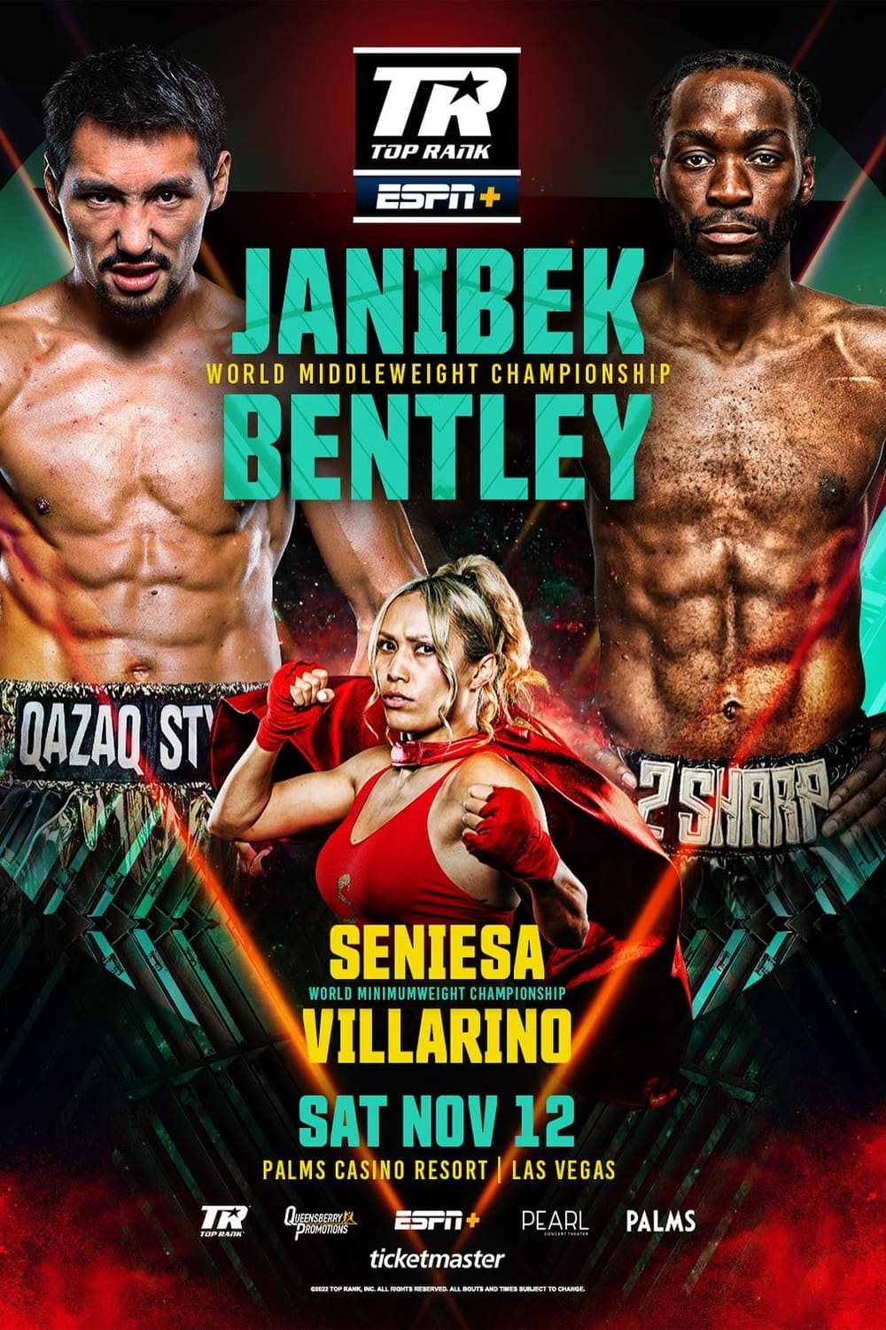 Janibek Alimkhanuly vs Denzel Bentley Movie Streaming Online Watch