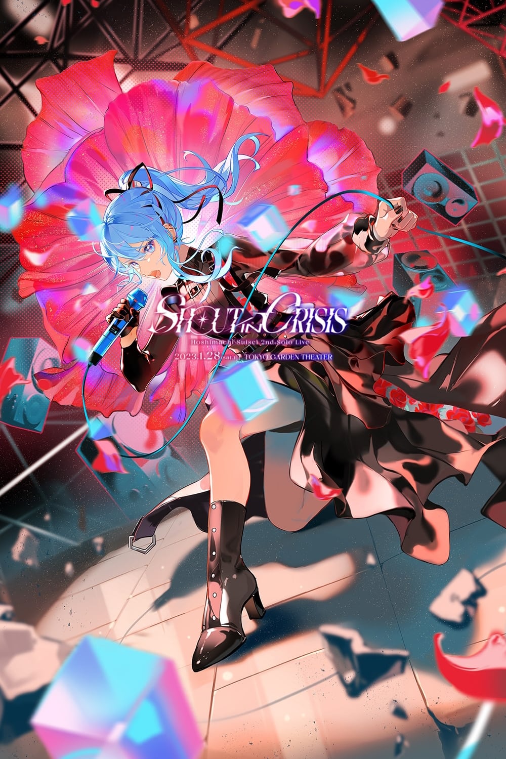 Hoshimachi Suisei 2nd Solo Live "Shout in Crisis" Japanese Movie ...