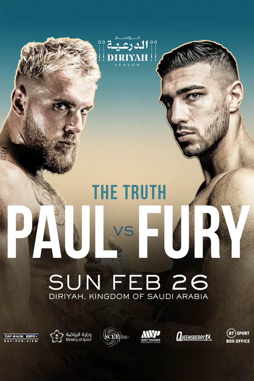 Jake Paul vs. Tommy Fury Movie Streaming Online Watch
