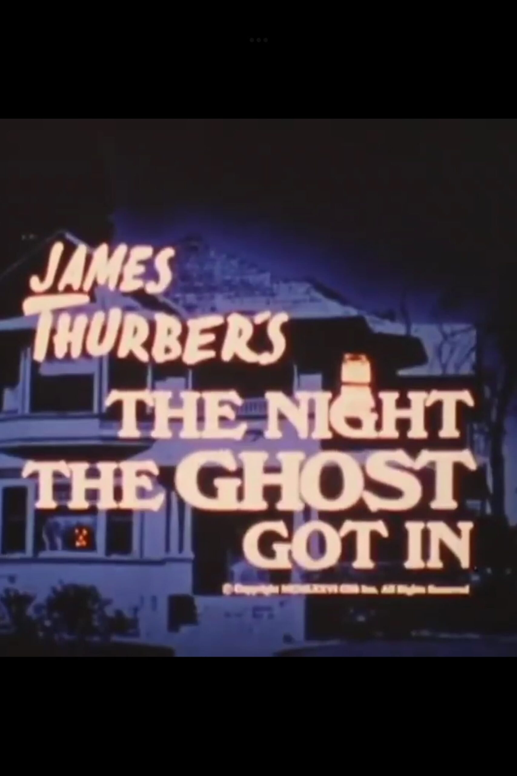 James Thurber’s The Night the Ghost Got In Movie Streaming Online Watch