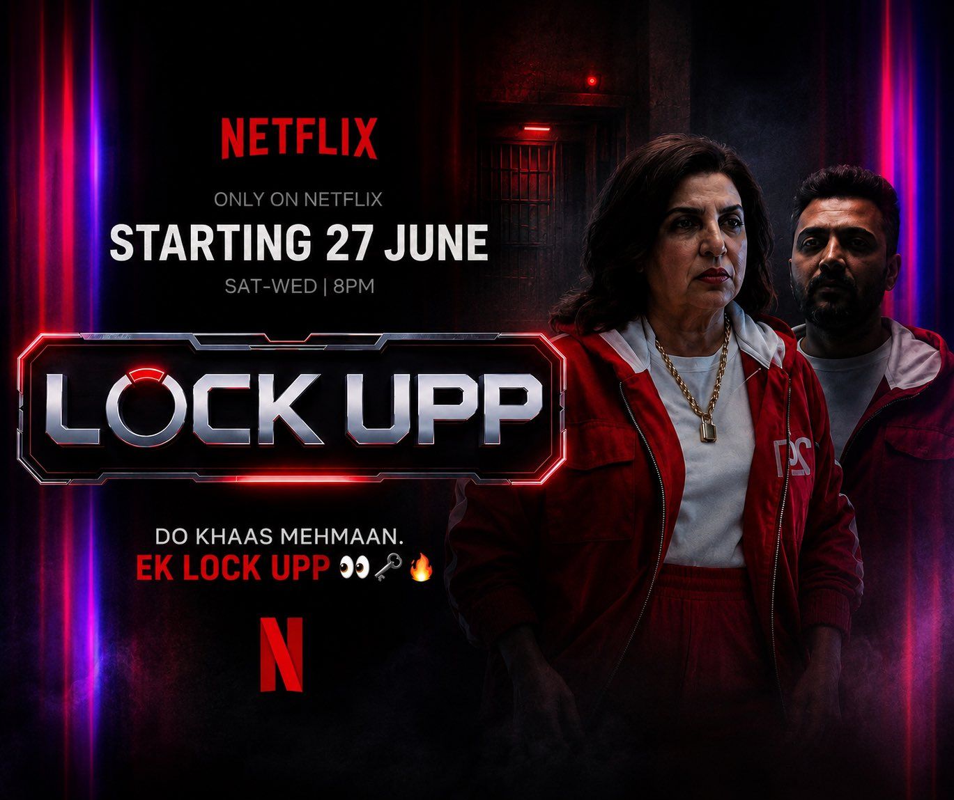 Lock Upp Season 2 Hindi Web Series Streaming Online Watch on Netflix