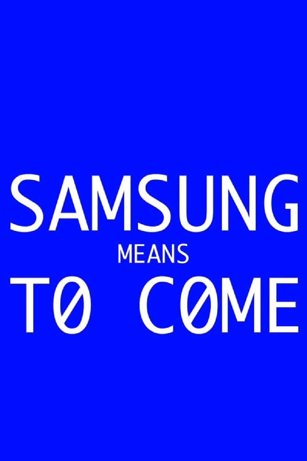 Samsung Means to Come French, Korean Movie Streaming Online Watch