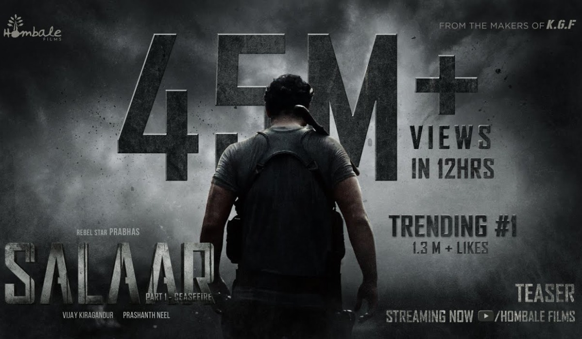 Salaar Teaser Hits Record High Views Despite Angry Fans