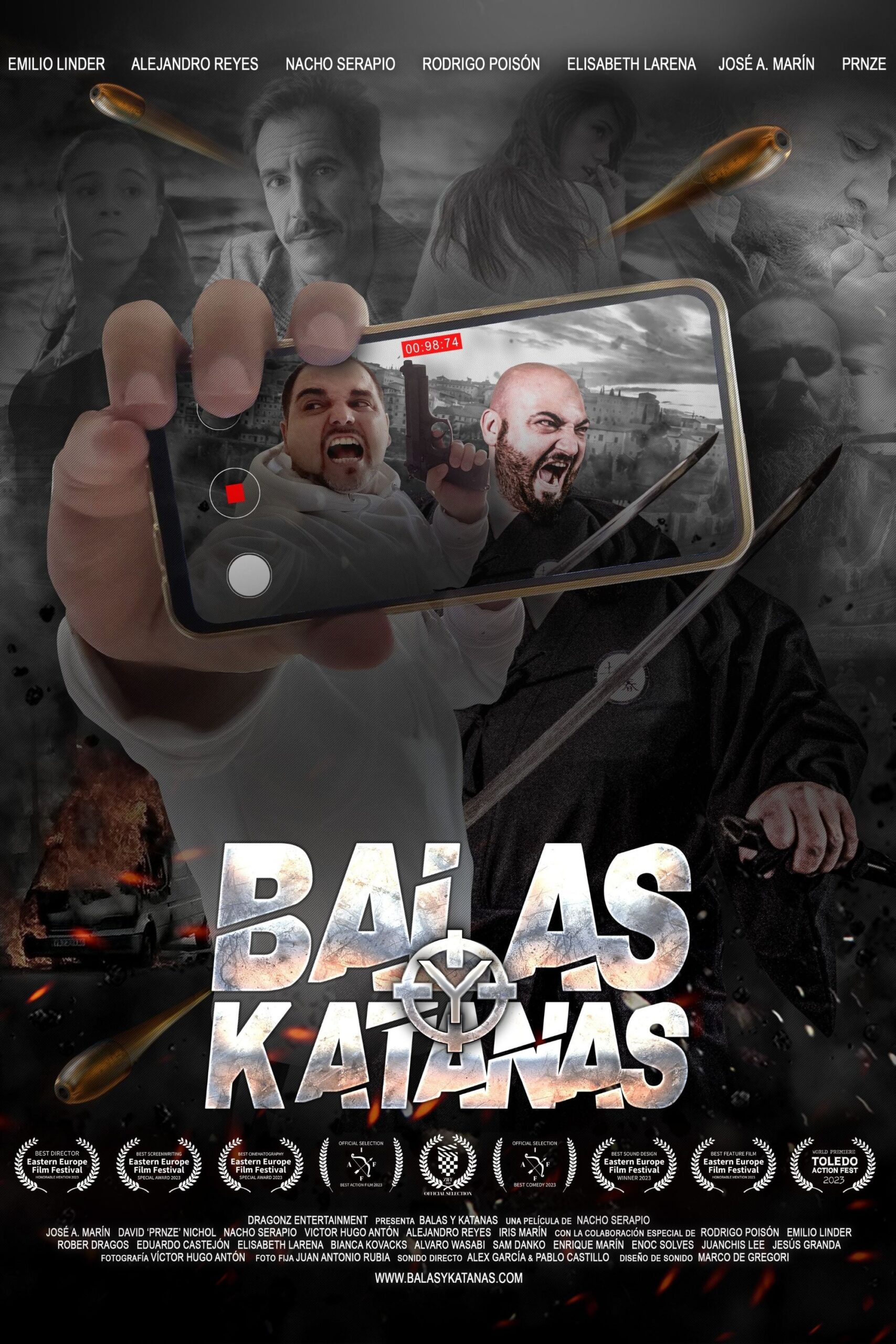 Bullets and Katanas Romanian, Spanish Movie Streaming Online Watch