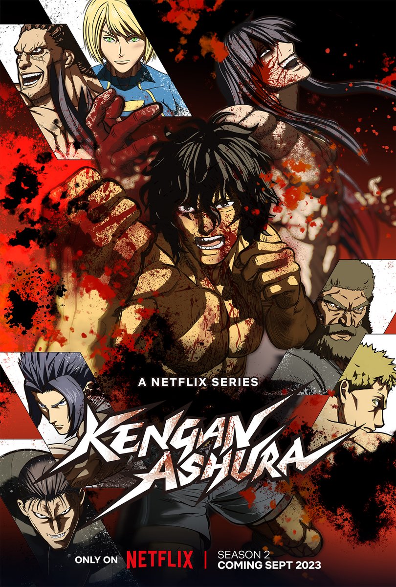 KENGAN ASHURA: Season 2 Japanese, Portuguese, Spanish Web Series Streaming Online Watch on Netflix