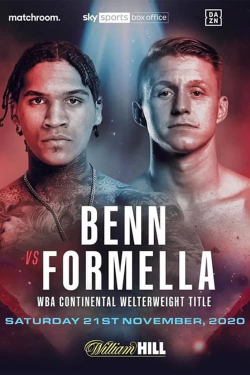 Conor Benn vs. Sebastian Formella Movie Streaming Online Watch