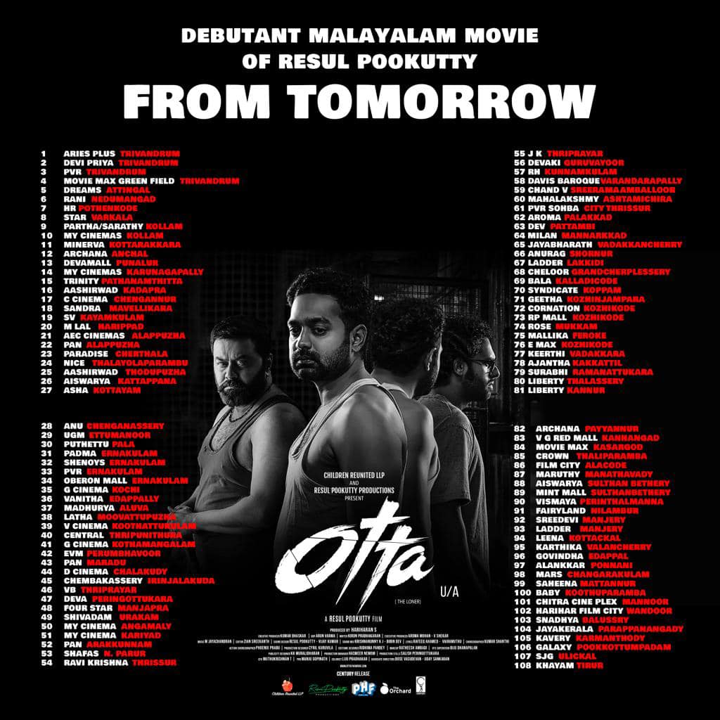 Otta Malayalam Movie Streaming Online Watch