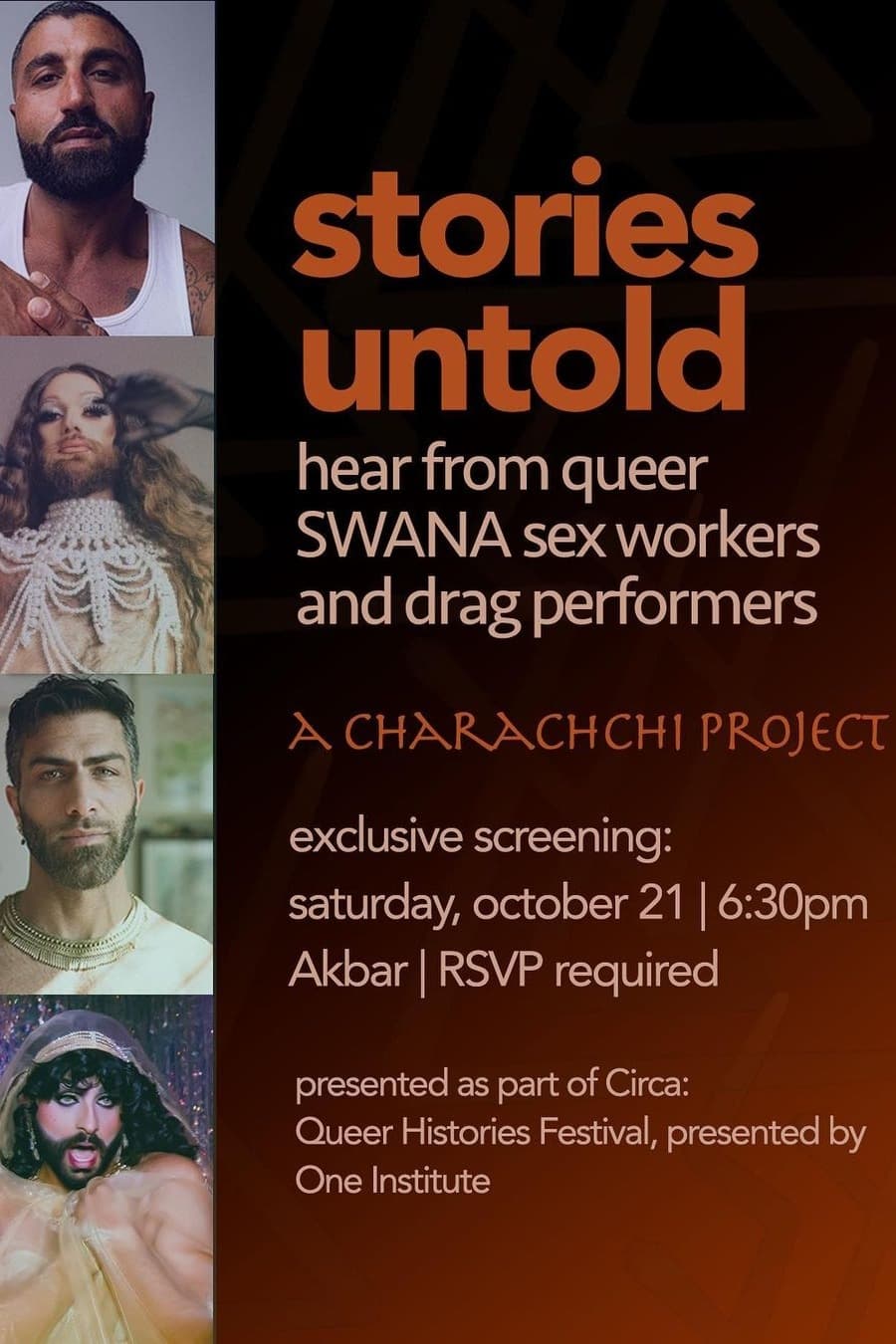 Stories Untold: Meet Queer SWANA Sex Workers and Drag Performers Movie Streaming Online Watch
