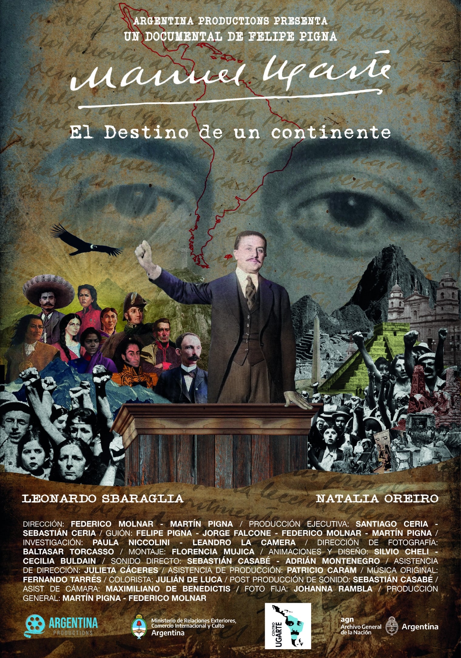 Manuel Ugarte: El destino de un continente Spanish Movie Streaming ...
