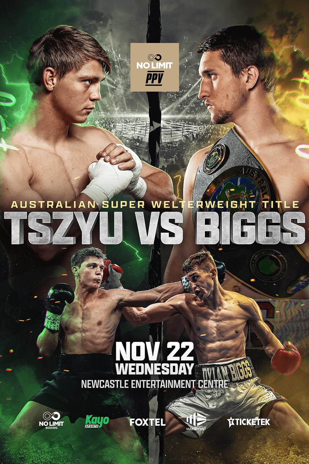 Nikita Tszyu vs. Dylan Biggs Movie Streaming Online Watch