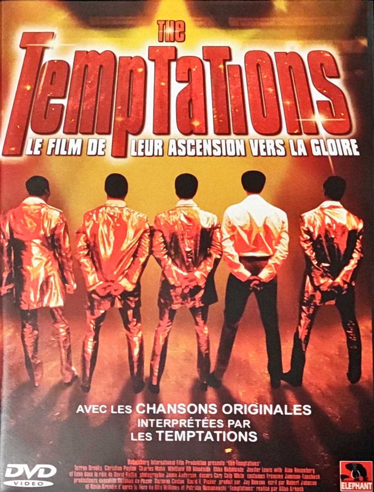 The Temptations Le film de leur ascension vers la gloire French Movie ...