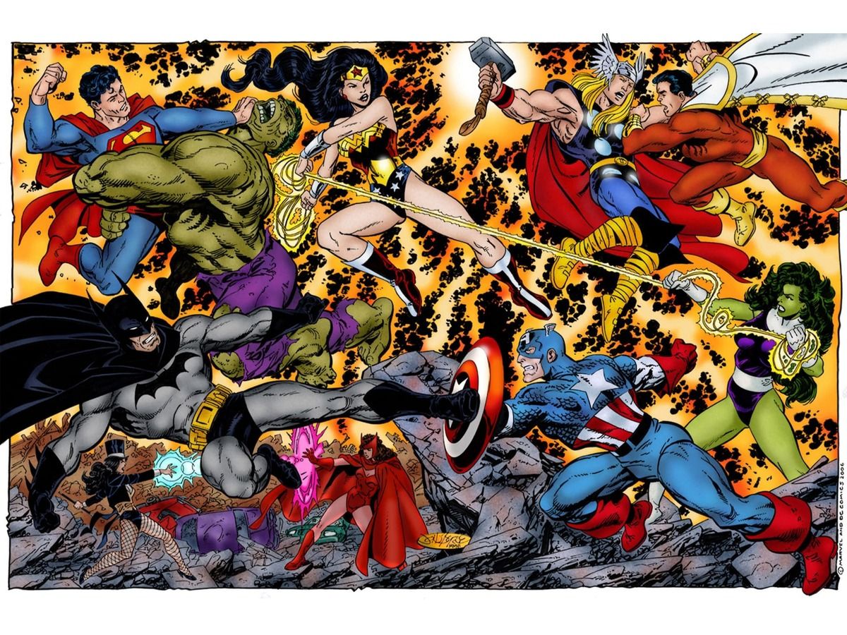 Marvel And DC Teaming Up For Comics, What About Cinema?