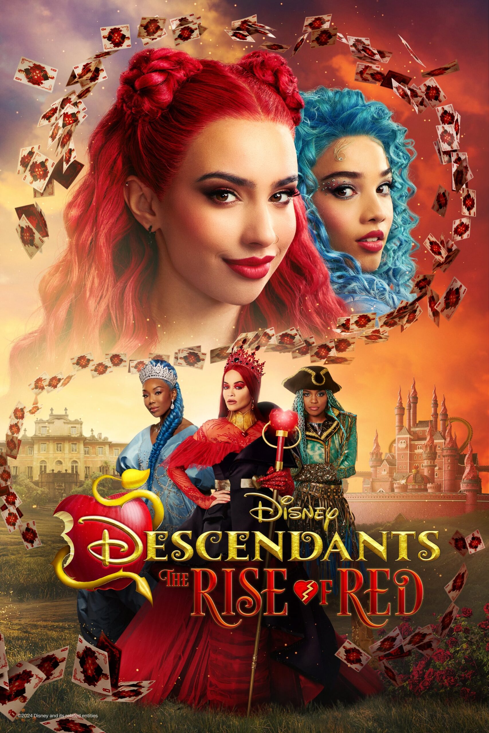 Descendants: The Rise of Red Movie Streaming Online Watch on Disney ...