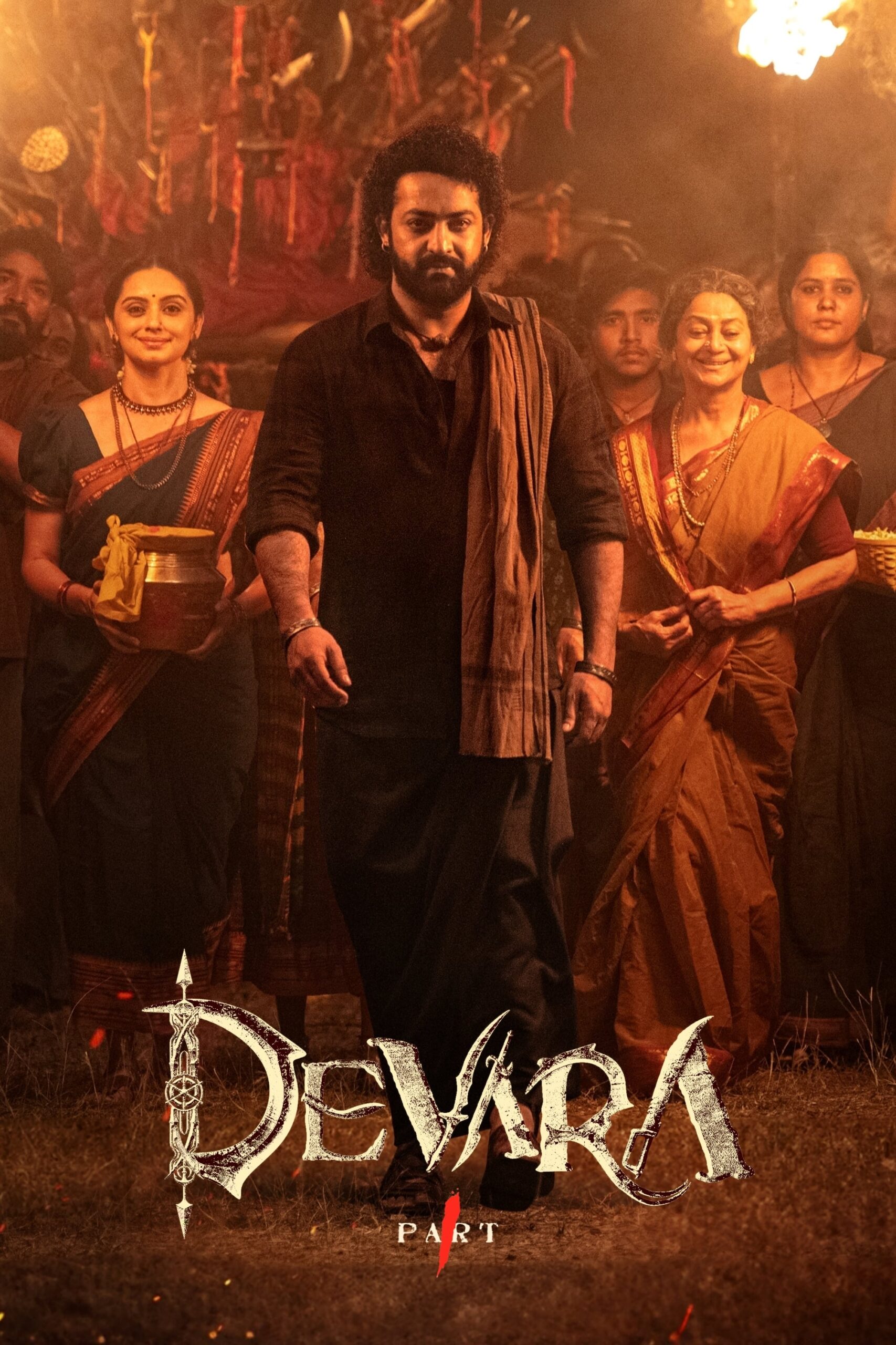 Devara: Part 1 Hindi, Kannada, Korean, Malayalam, Tamil, Telugu Movie ...