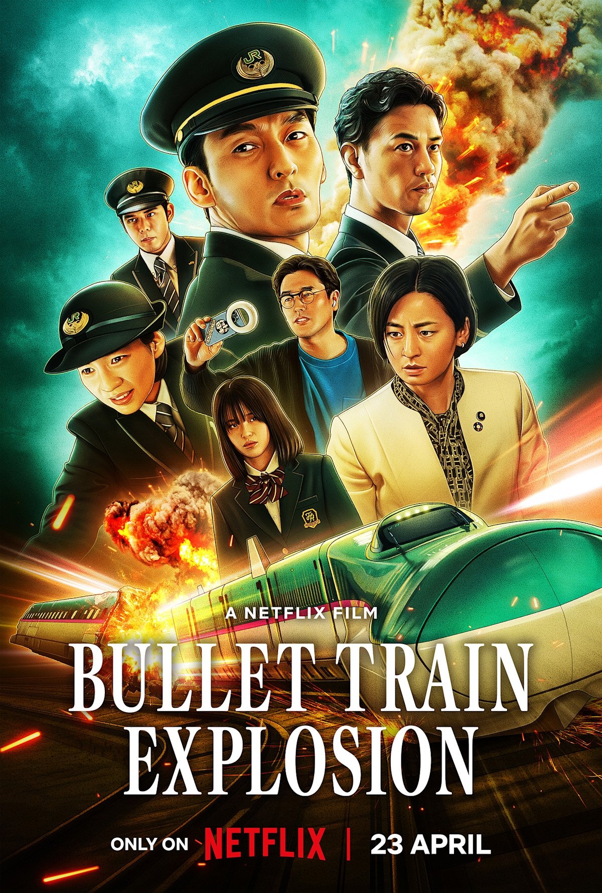 Bullet Train Explosion Hindi, Japanese, Tamil, Telugu Movie Streaming ...